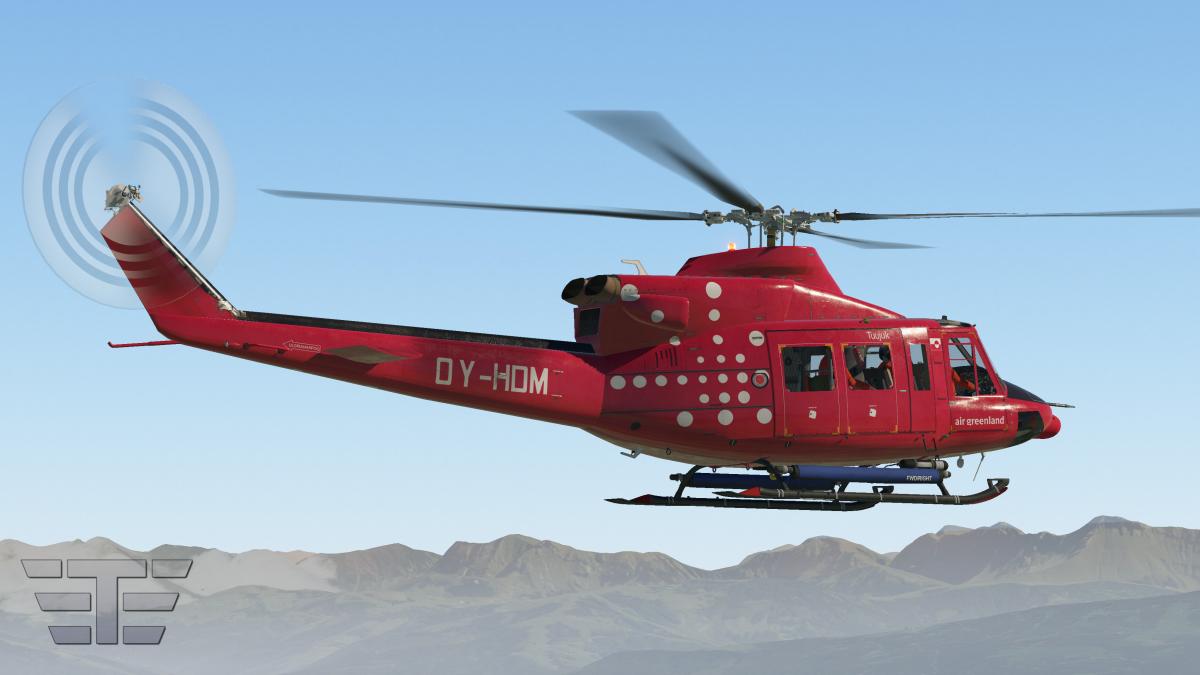 X-Trident - Bell 412 - Air Greenland - OY-HDM - Aircraft Skins ...