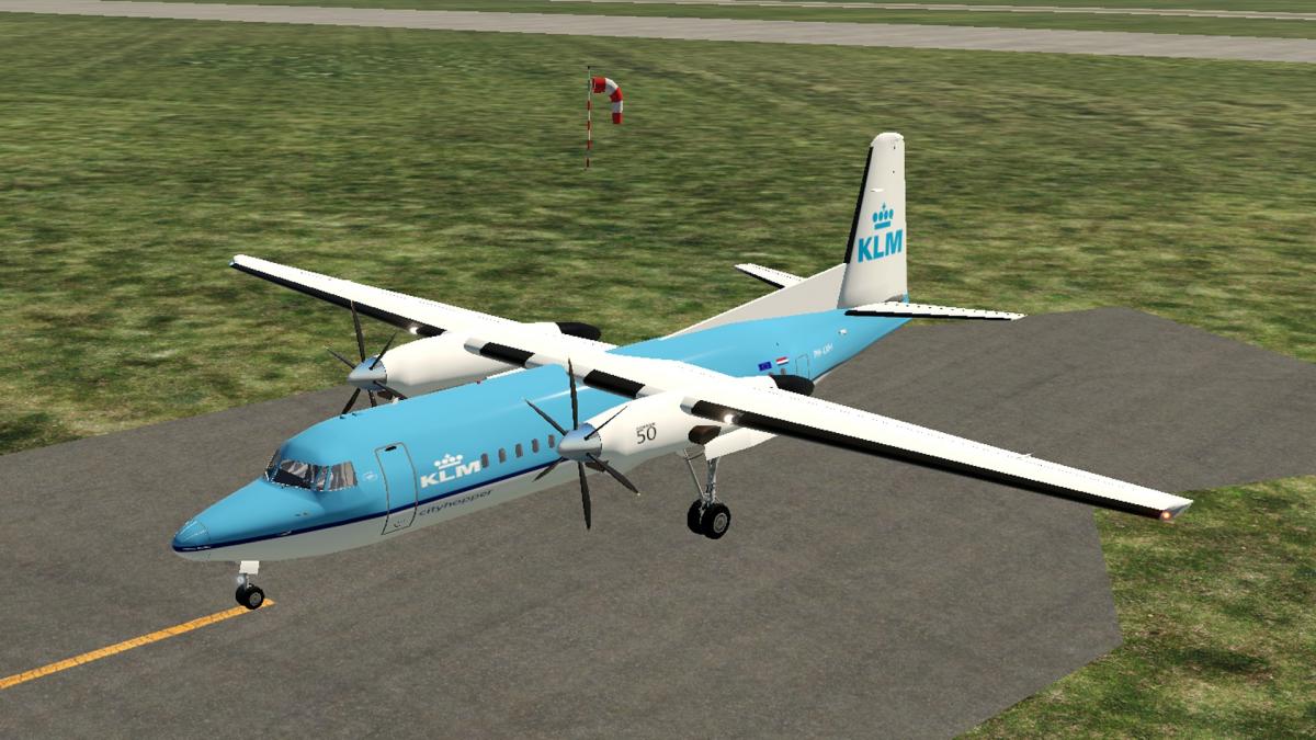 Fokker 50 KLM cityhopper livery for Riverie's Fokker 50 - Aircraft ...