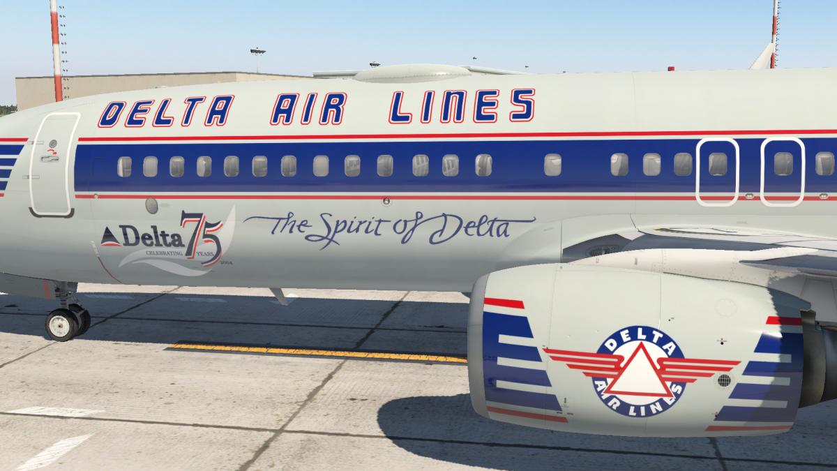 Delta Airlines Heritage Livery (2004) - Aircraft Skins - Liveries - X ...
