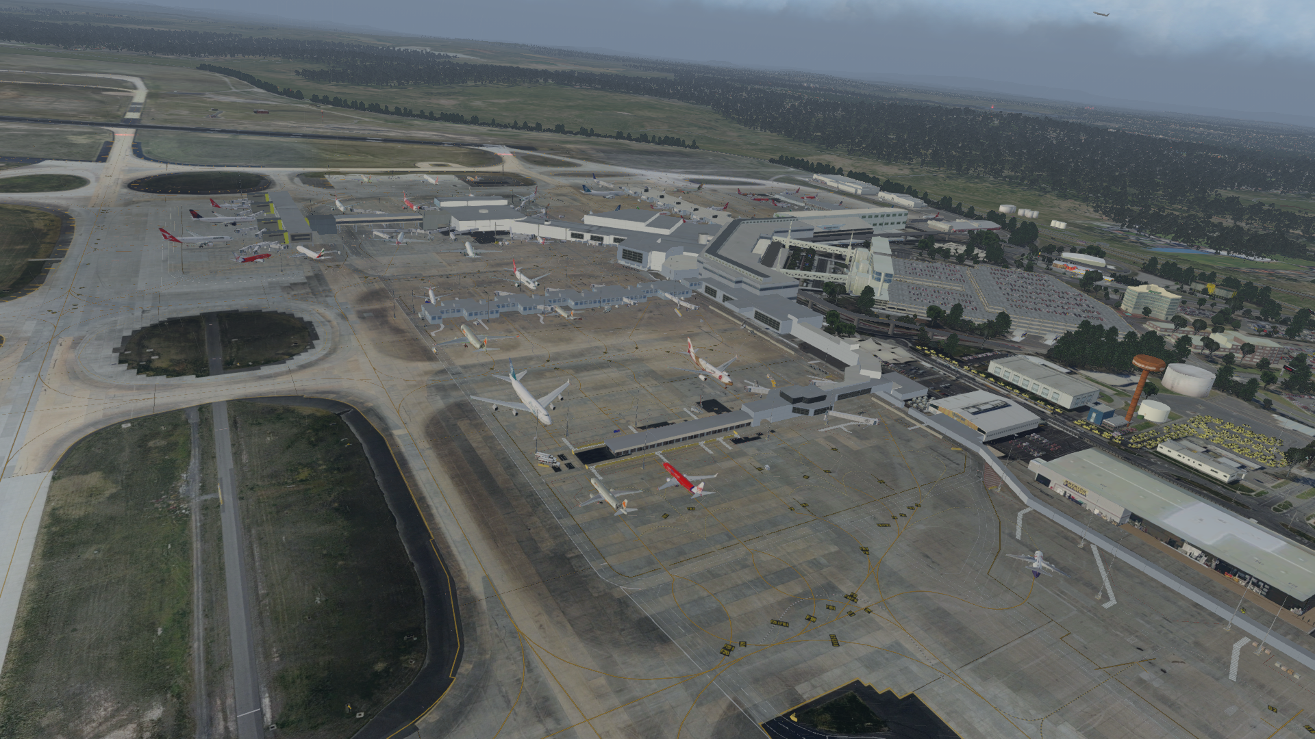 YMML Melbourne WT3 Ground Routes - World Traffic - X-Plane.Org Forum