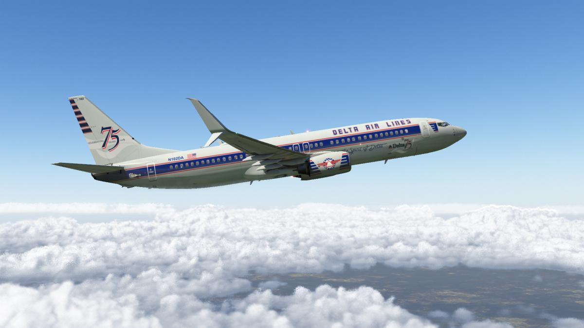 Delta Airlines Heritage Livery (2004) - Aircraft Skins - Liveries - X ...