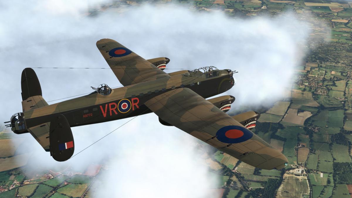 KB772 ‘Ropey’, 419 ‘Moose’ squadron RCAF paint for the Avro Lancaster ...