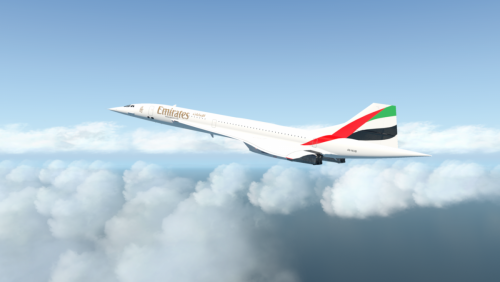 Colimata Concorde Emirates Livery - Concorde by Colimata - X-Plane.Org ...