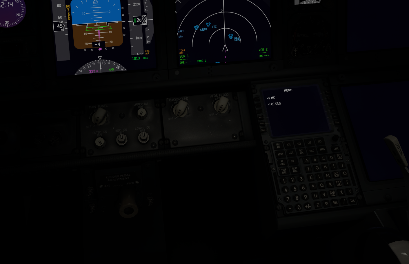 Flight Deck Lighting - ZIBO B738-800 modified - X-Plane.Org Forum