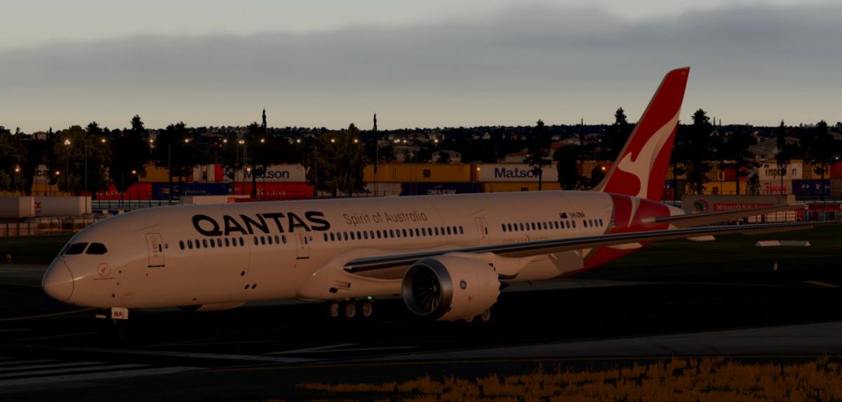 QFA - Qantas (VH-ZNA) | Magknight 787-9 V1.4 - (Legacy) 787-9 1.4.0 ...