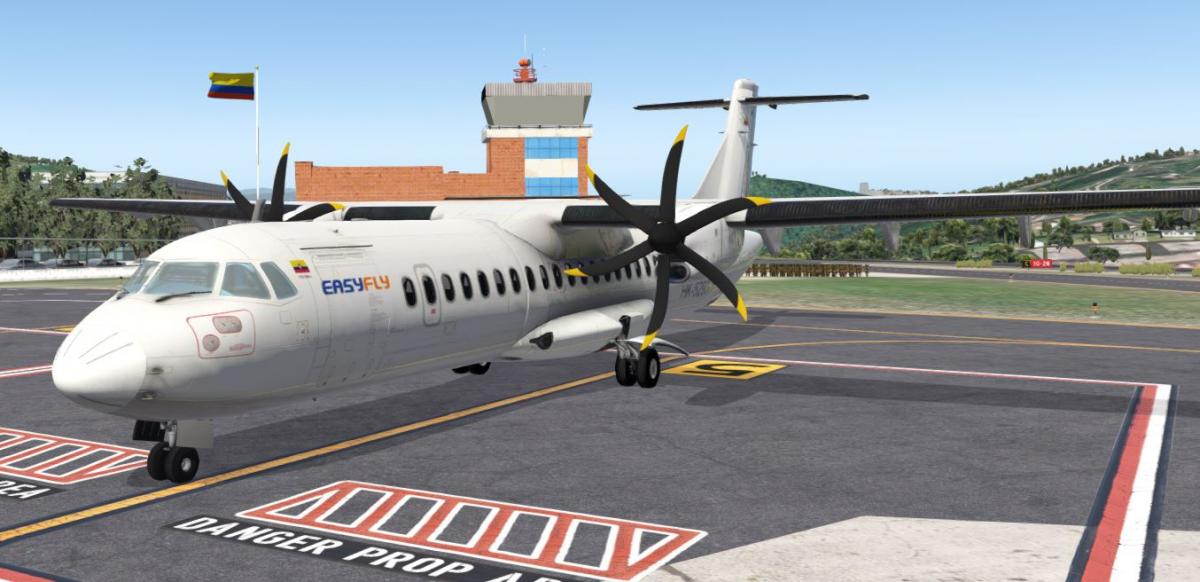 Livery Easyfly Colombia ATR 72 -500 Aerosoft - Aircraft Skins ...