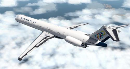 Olympic Aviation / Default XP11 MD-80 Repaint - Aircraft Skins ...