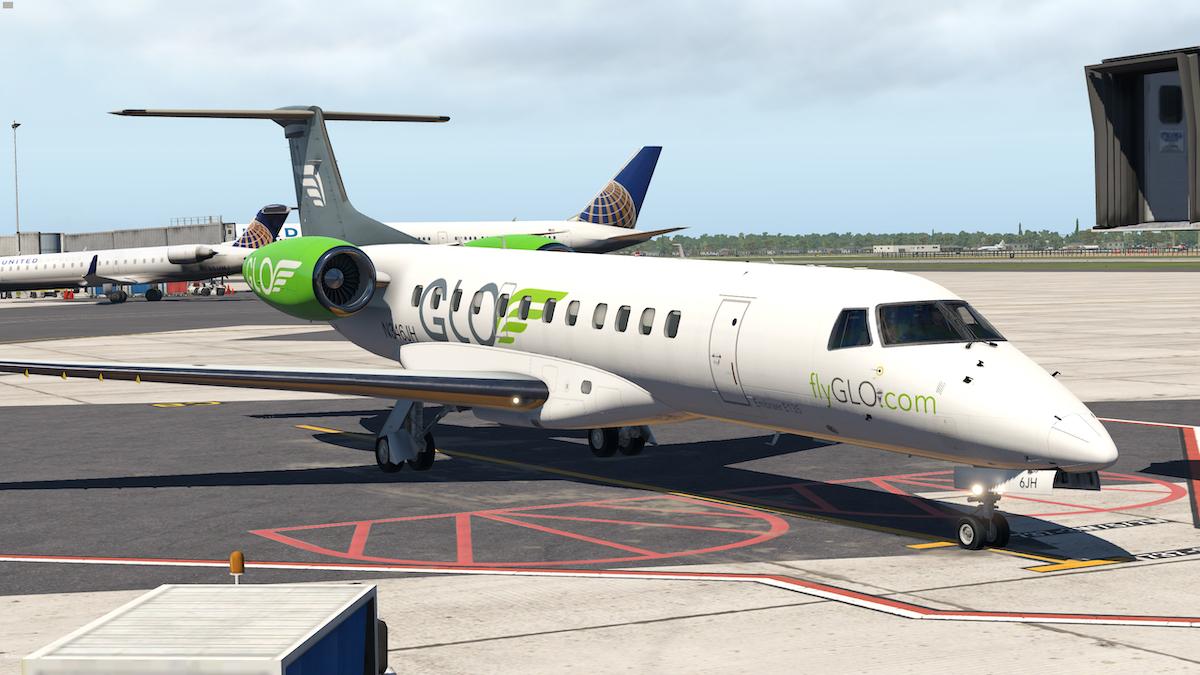 GLO Airlines for E135 ONLY by X-Crafts (Fictional) - ERJ Family by X ...