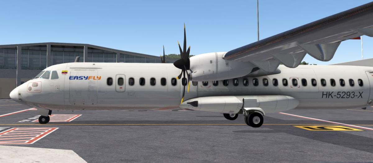 Livery Easyfly Colombia ATR 72 -500 Aerosoft - Aircraft Skins ...