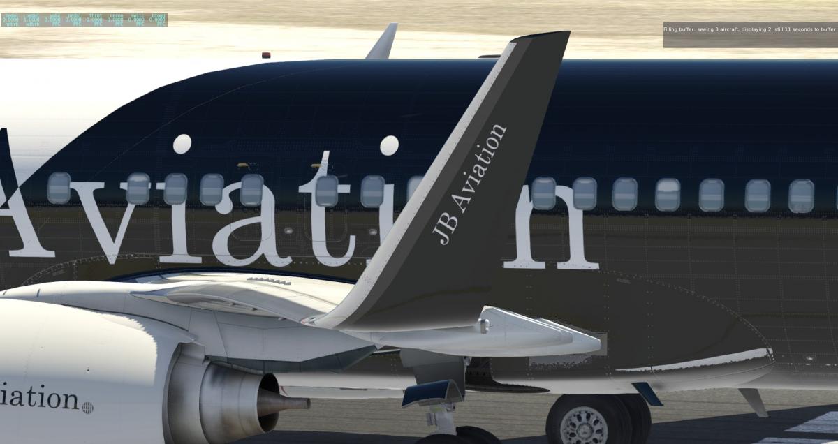 JB Aviation Livery for Zibo and Default Mod 737-800 - Aircraft Skins ...