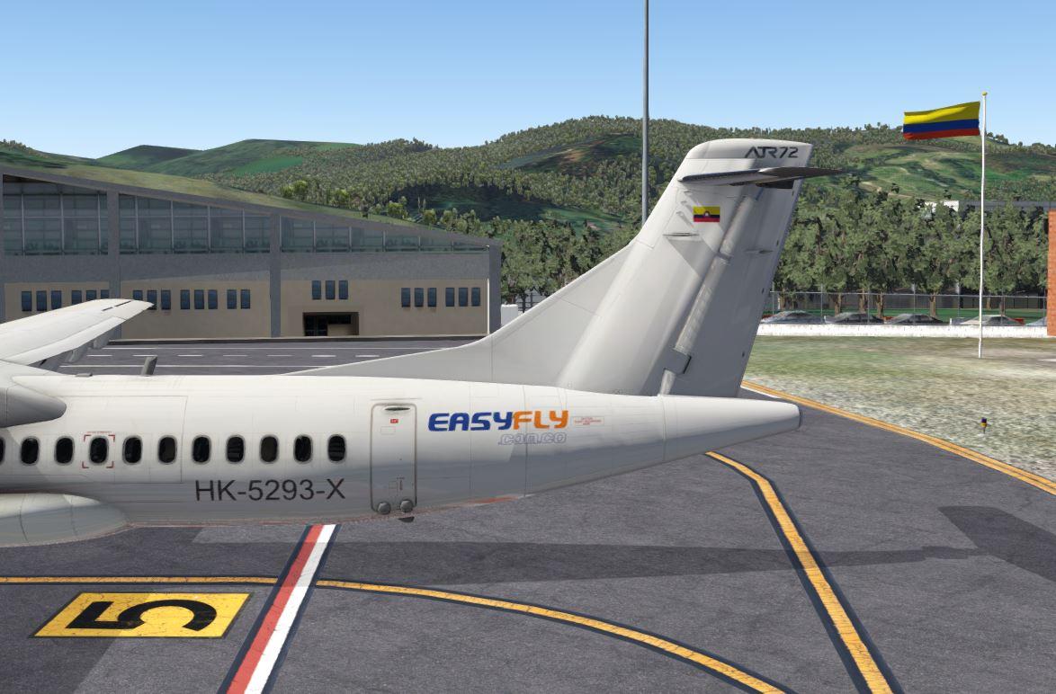 Livery Easyfly Colombia ATR 72 -500 Aerosoft - Aircraft Skins ...