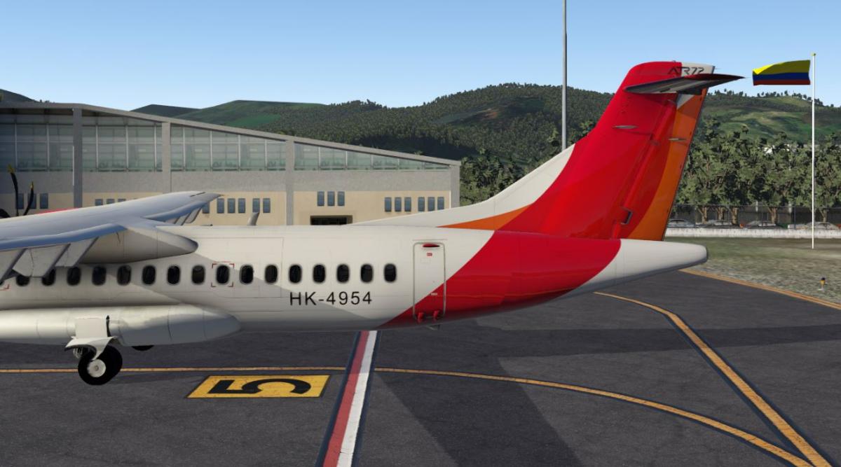 Livery Avianca Colombia ATR 72 -500 Aerosoft - Aircraft Skins ...