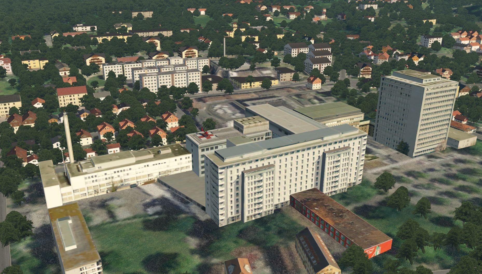 Winterthur Hospital - Scenery Packages - X-Plane.Org Forum