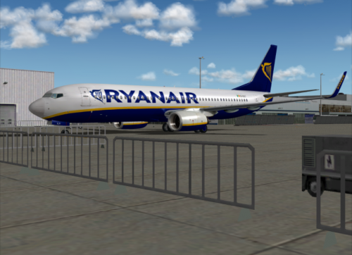 Ryanair Livery for EDAT X737-800 - Aircraft Skins - Liveries - X-Plane ...