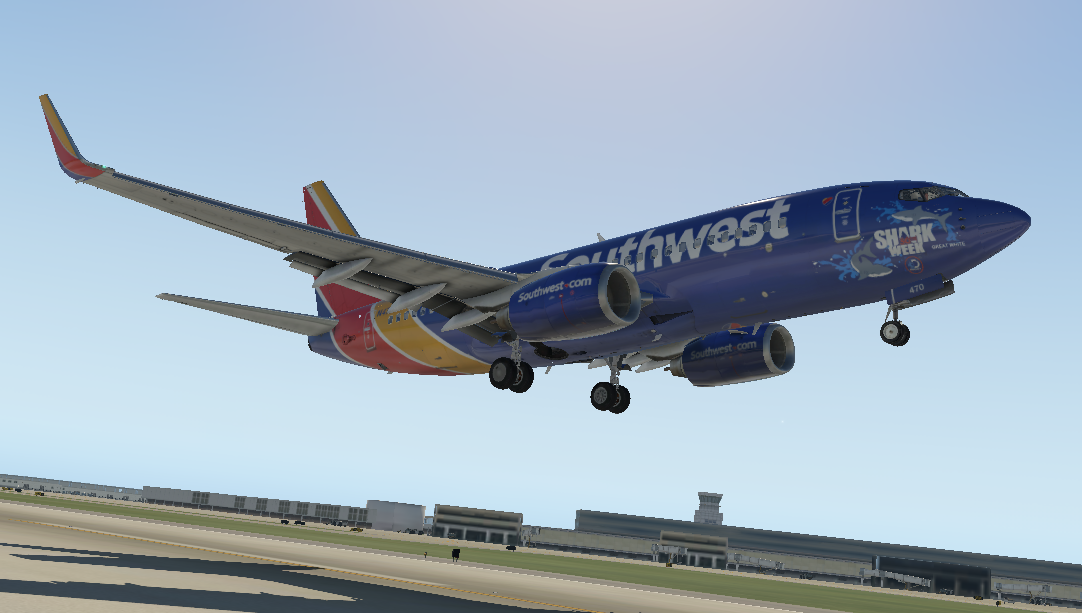 Southwest Shark Week liveries for 737-700U - Aircraft Skins - Liveries ...