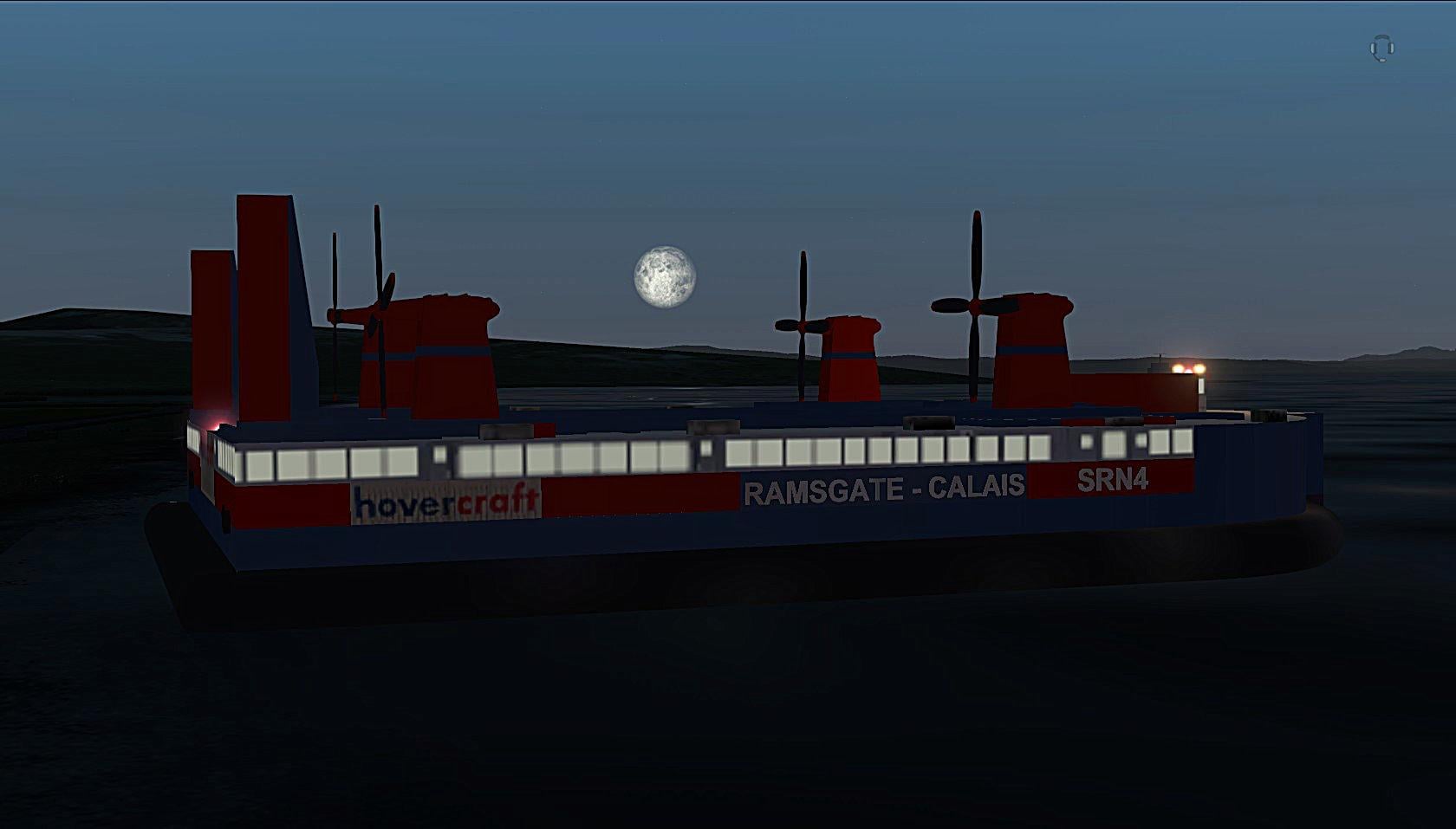 SRN4 Hovercraft (Animated) - Objects - X-Plane.Org Forum