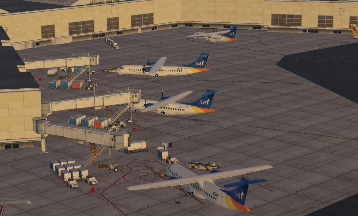 Traffic Global LIAT ATR's - Aircraft Skins - Liveries - X-Plane.Org Forum