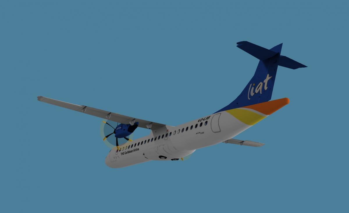 Traffic Global LIAT ATR's - Aircraft Skins - Liveries - X-Plane.Org Forum