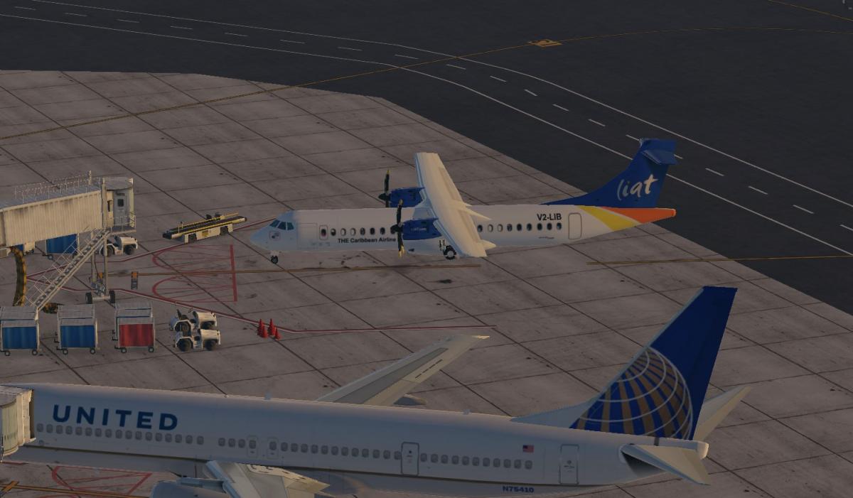 Traffic Global LIAT ATR's - Aircraft Skins - Liveries - X-Plane.Org Forum