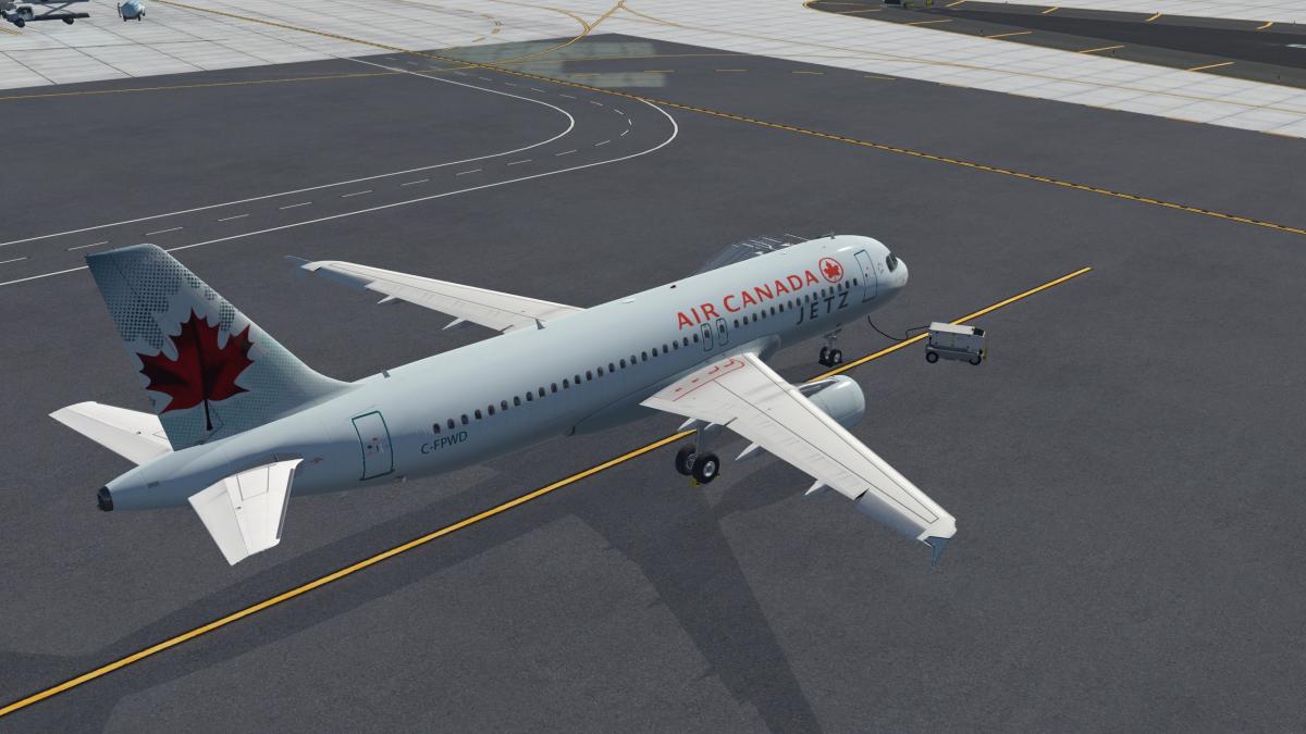 FlightFactor A320 | Air Canada Jetz (C-FPWD) Livery - Aircraft Skins ...