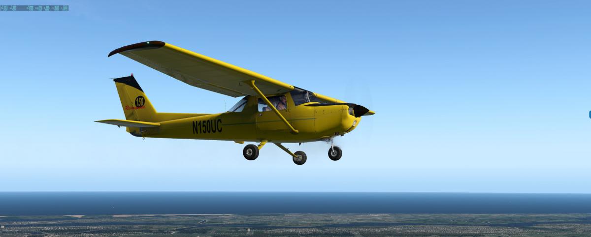 Vflyteair C150 N150UC - Aircraft Skins - Liveries - X-Plane.Org Forum