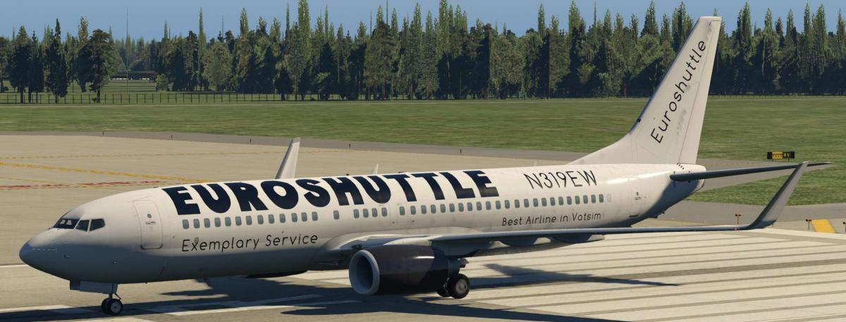 EuroShuttle Livery for Zibo 737-800x - Aircraft Skins - Liveries - X ...