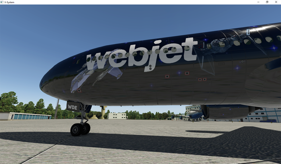 Webjet Star Wars - B777 200ER Flight Factor - Aircraft Skins - Liveries ...