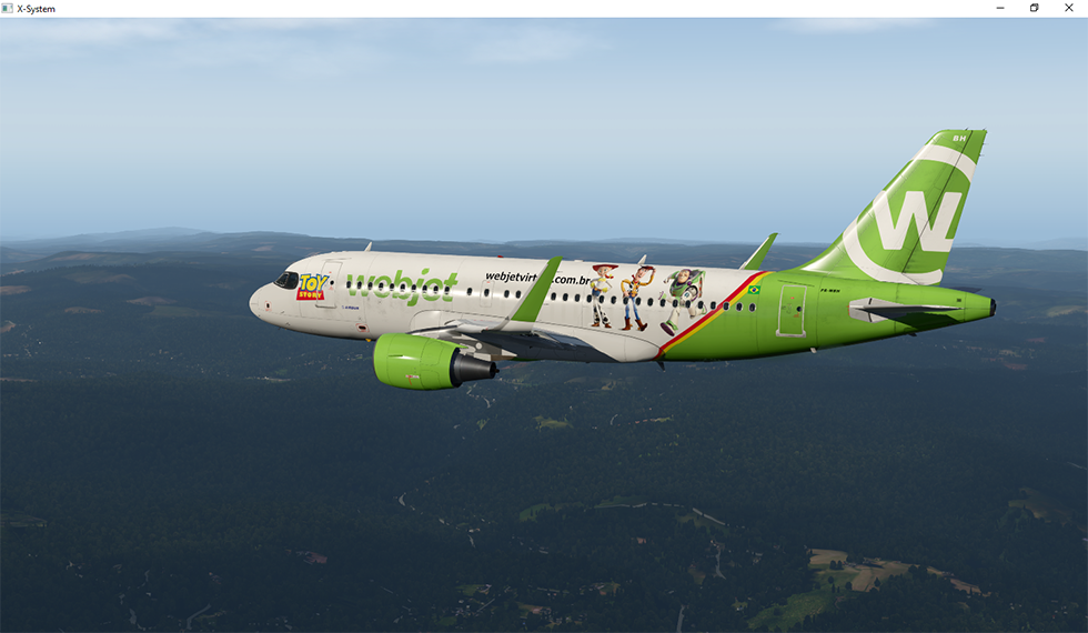 A319 Toliss - Webjet Toy Story - Aircraft Skins - Liveries - X-Plane ...