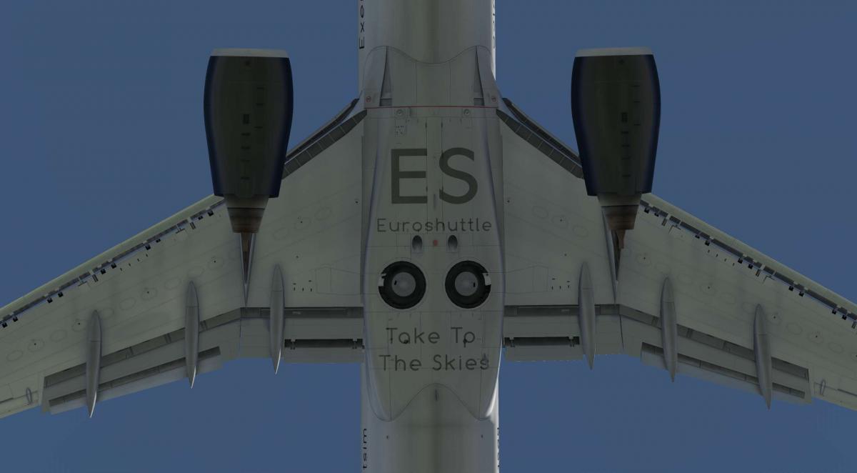 EuroShuttle Livery for Zibo 737-800x - Aircraft Skins - Liveries - X ...