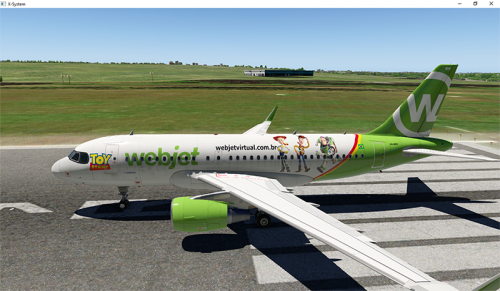 A319 Toliss - Webjet Toy Story - Aircraft Skins - Liveries - X-Plane ...
