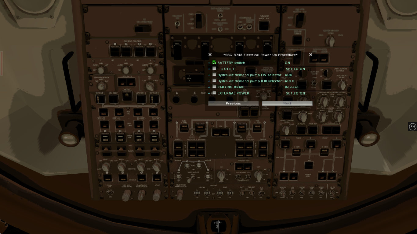 Checklist Boeing SSG B747-F together with the GHD - Xchecklist ...