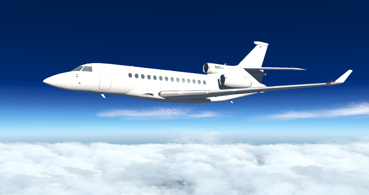 Dassault Falcon 7x N957X for After's Falcon 7X - Aircraft Skins ...