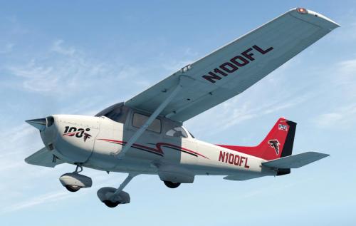 NFL logo 100 Atlanta Falcons for default LR Cessna 172SP - Aircraft ...
