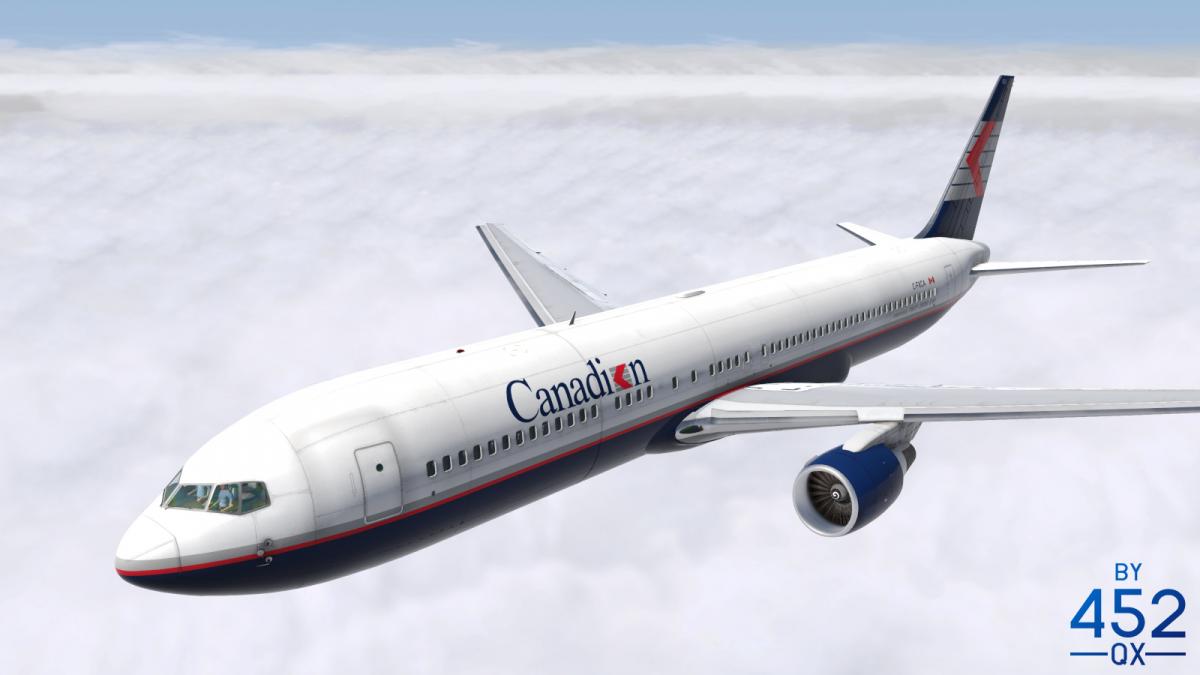 Canadian Airlines (1990s Livery) 767-300ER C-FXCA - Aircraft Skins ...