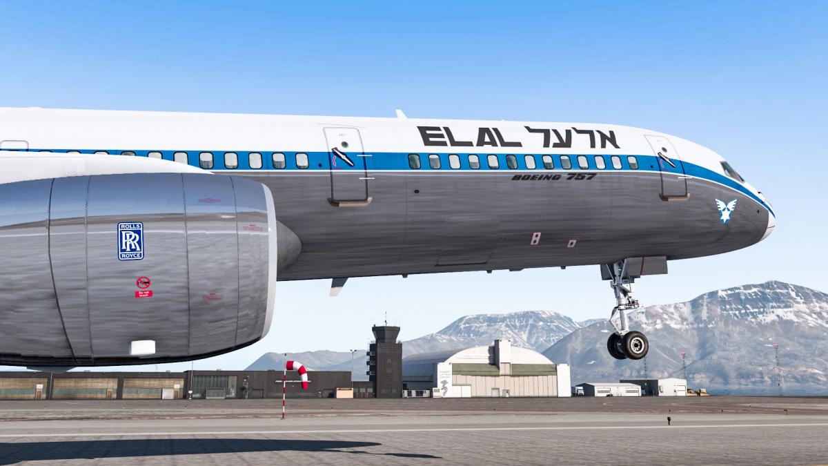 Flightfactor 757 Israel(Retro) El Al - Aircraft Skins - Liveries - X ...