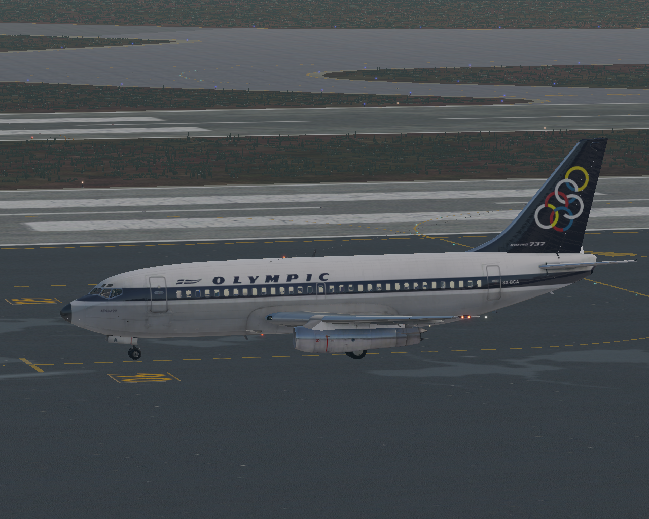 Olympic airways Livery ("FJS 732 TwinJet Pro") - 732 TwinJet Paints - X ...
