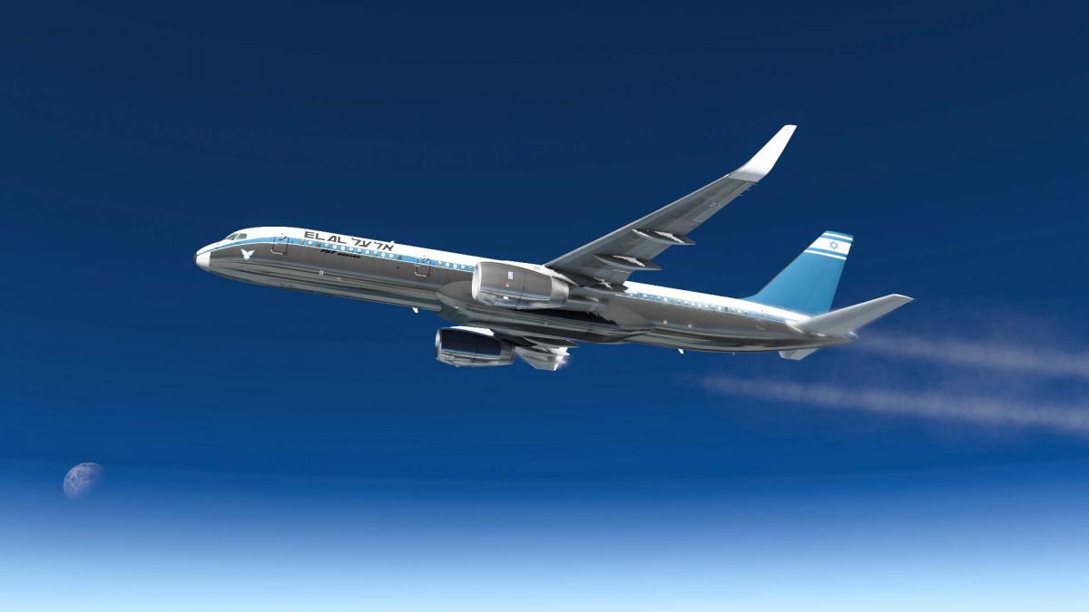 Flightfactor 757 Israel(Retro) El Al - Aircraft Skins - Liveries - X ...