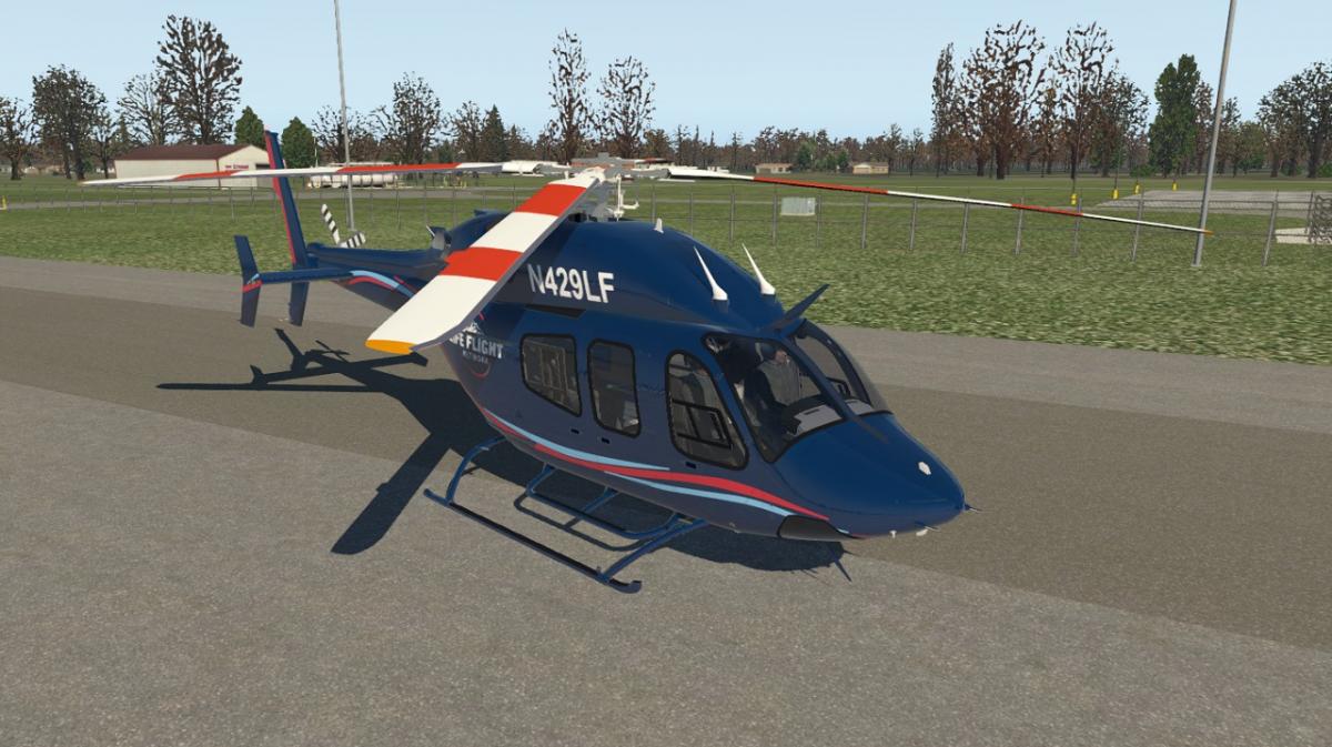 Bell 429 N429LF LifeFlight Network - Aircraft Skins - Liveries - X ...