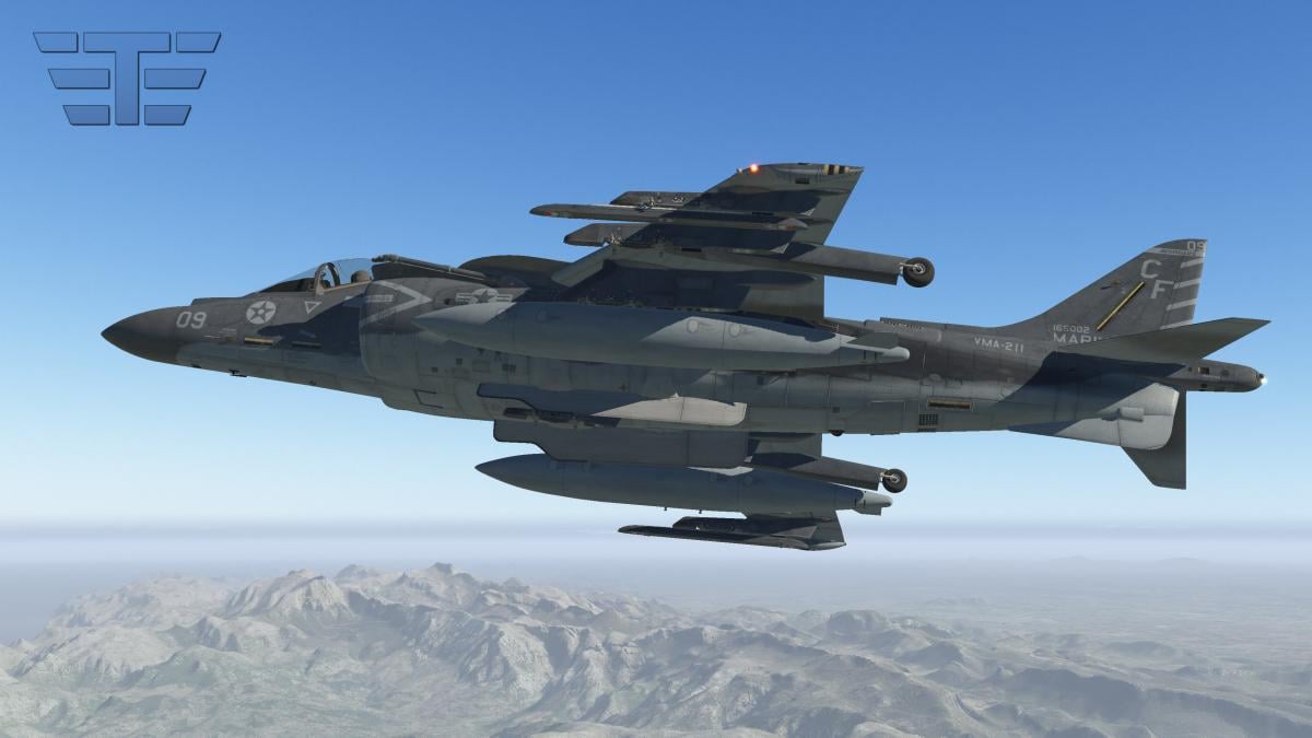 X-Trident - Harrier - AV-8B VMA-211 Avengers - Aircraft Skins ...