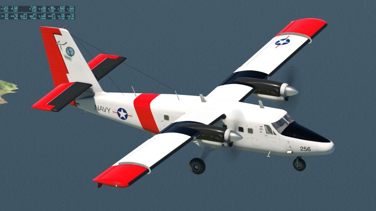 NAVY CIRPAS UV-18A Livery for RWDesigns' DHC-6 Twin Otter (V2 ...
