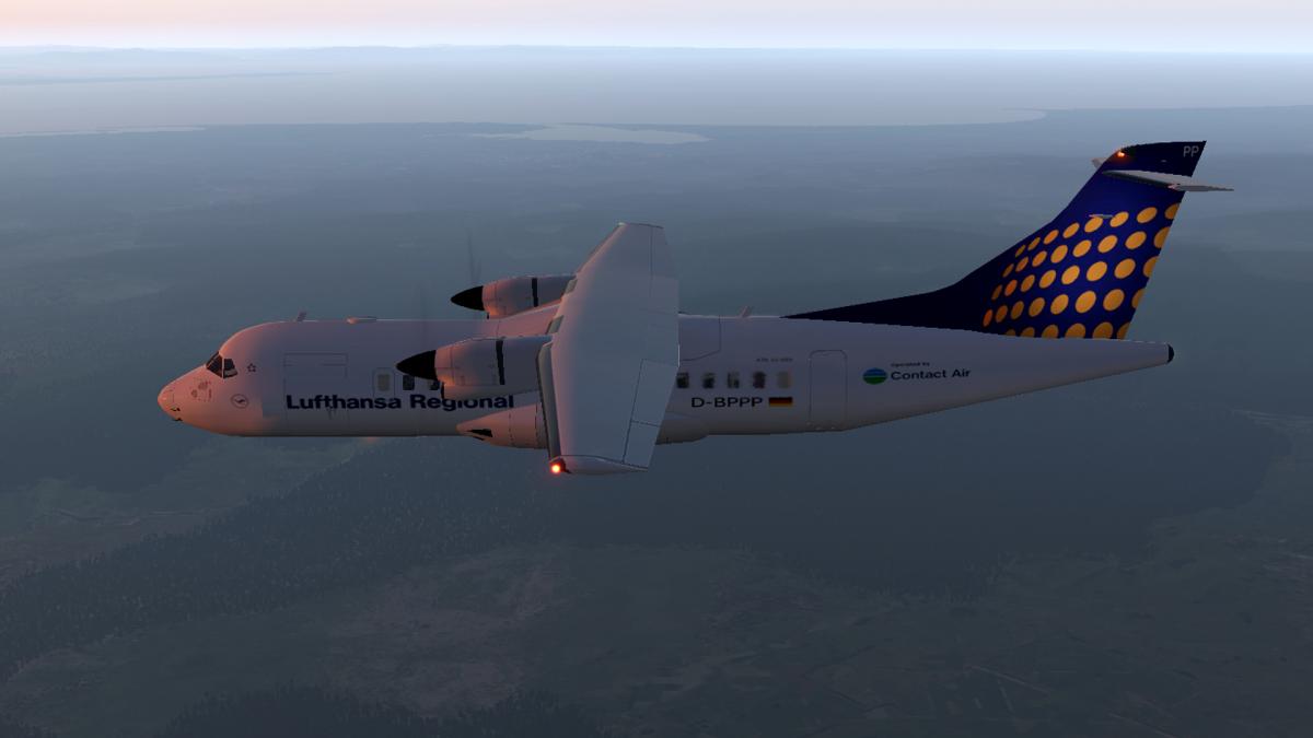 ATR 42-500 Lufthansa Regional livery - Aircraft Skins - Liveries - X ...