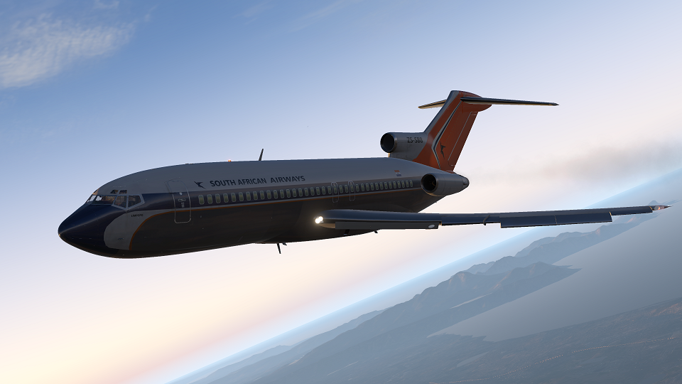 FJS Boeing 727 Series Pro 100 Old South African Airways - Aircraft ...