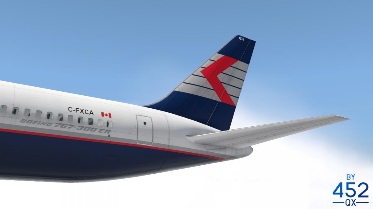 Canadian Airlines (1990s Livery) 767-300ER C-FXCA - Aircraft Skins ...
