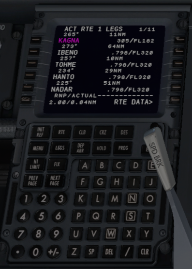 VNAV won't Turn on. - ZIBO B738-800 modified - X-Plane.Org Forum
