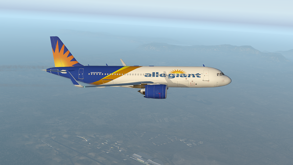 Airbus A320 Neo Allegiant Livery - Aircraft Skins - Liveries - X-Plane ...