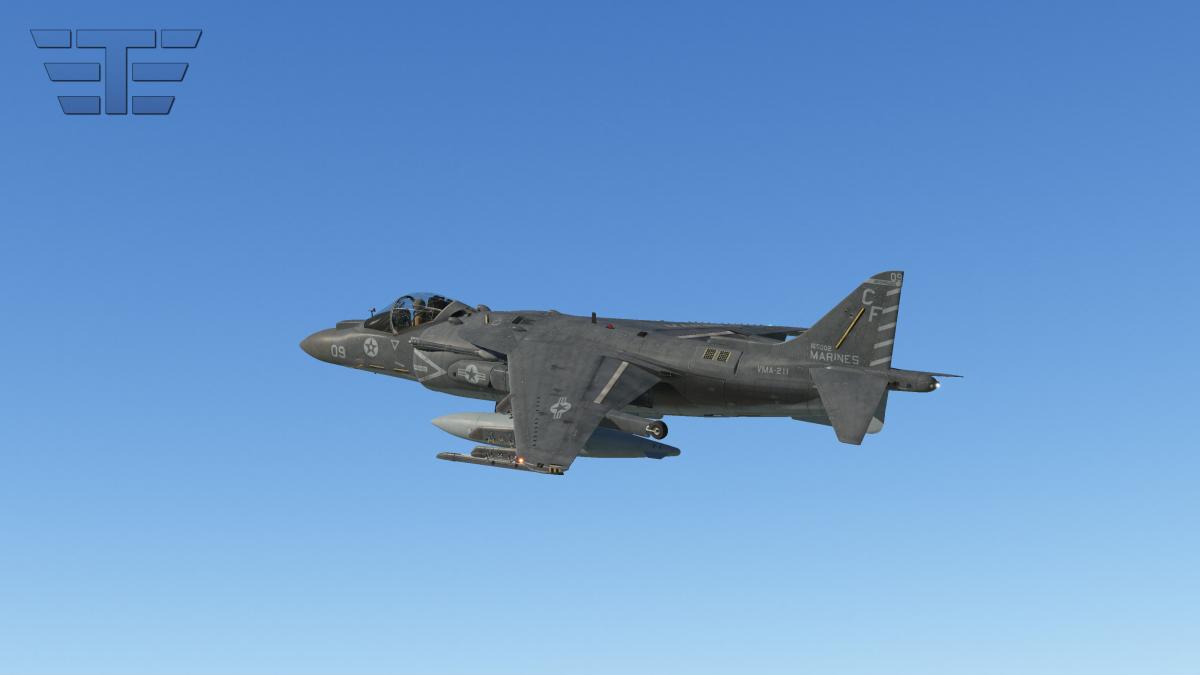 X-Trident - Harrier - AV-8B VMA-211 Avengers - Aircraft Skins ...