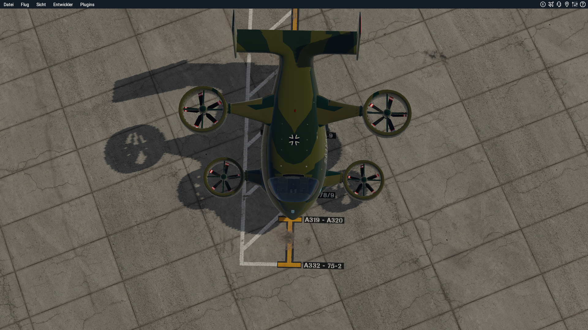 Livery Luftwaffe for AG-4 eVTOL Liberty - Aircraft Skins - Liveries - X ...