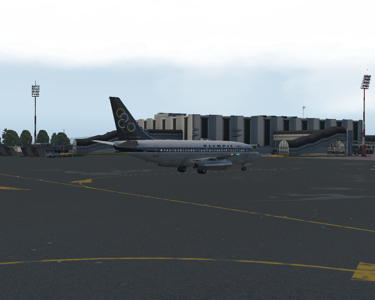 Olympic airways Livery ("FJS 732 TwinJet Pro") - 732 TwinJet Paints - X ...