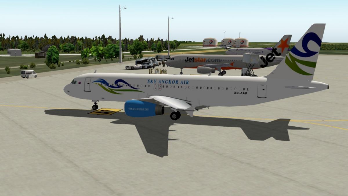 Cambodia. Liveries. Riviere`s A320. - Aircraft Skins - Liveries - X ...
