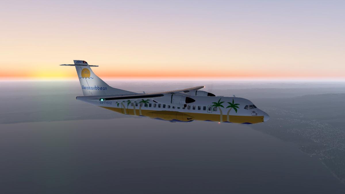 ATR 42-500 Aerocaribbean livery - Aircraft Skins - Liveries - X-Plane ...